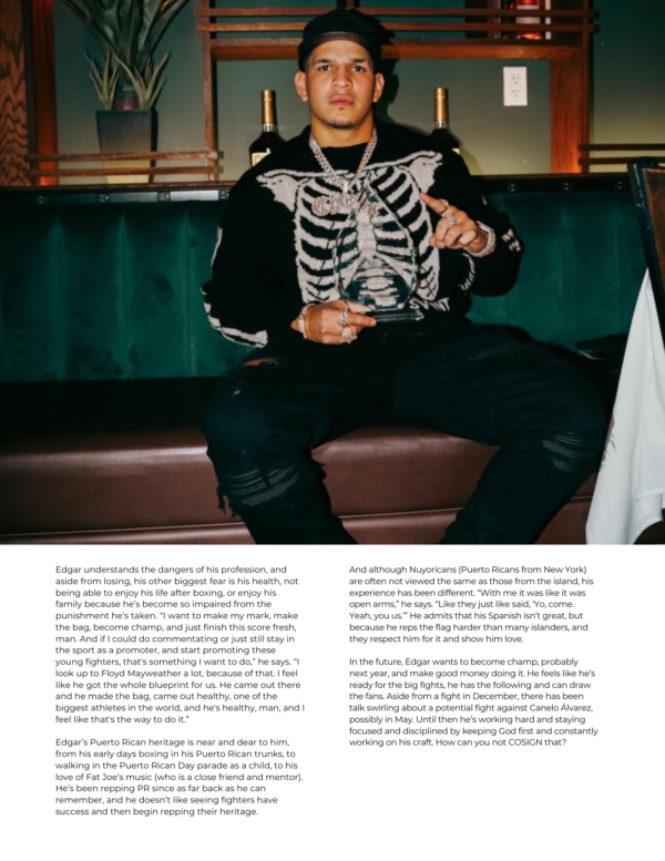 EDGAR BERLANGA – LIFE IN AND OUT OF THE RING – COSIGN Magazine